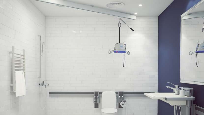 KWIKtrak® track solution - Ceiling Lift Solutions | Arjo